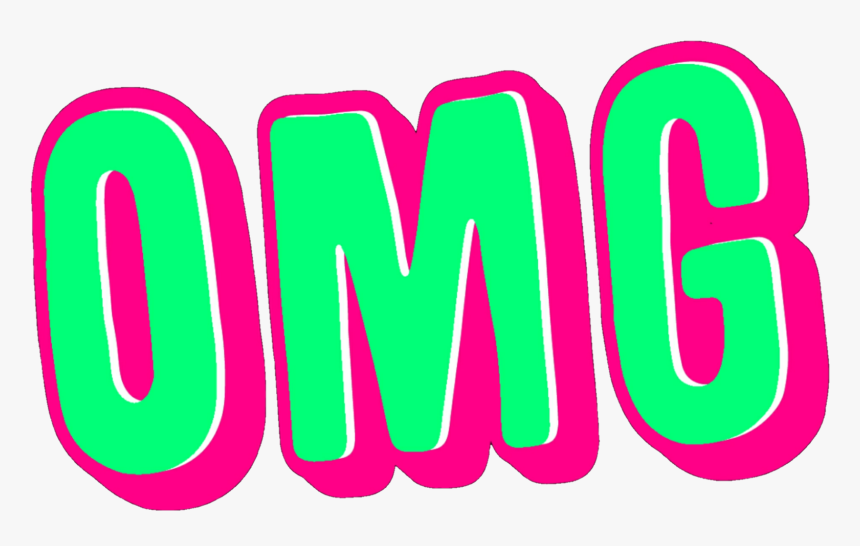 Omg Word Art Clipart , Png Download, Transparent Png , Transparent Png ...