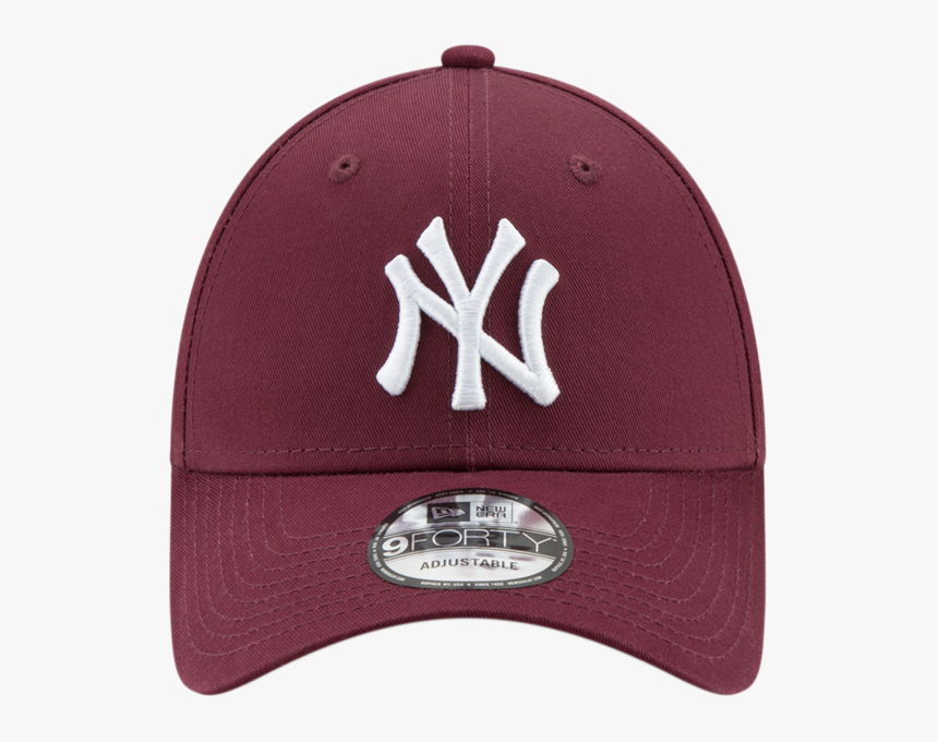 Ny Yankees New Era 940 League Essential Maroon Baseball, HD Png ...