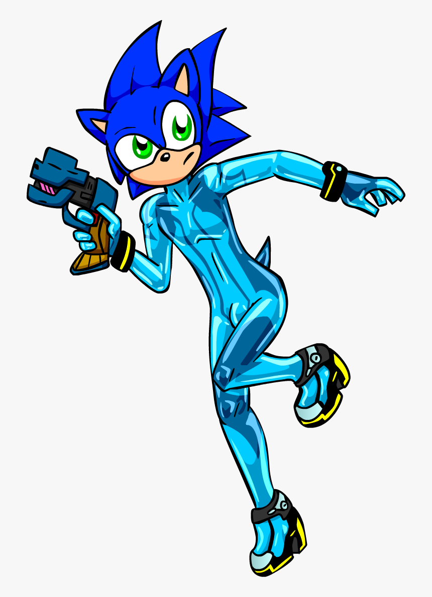 Zero Suit Sonic , Png Download, Transparent Png , Transparent Png Image ...