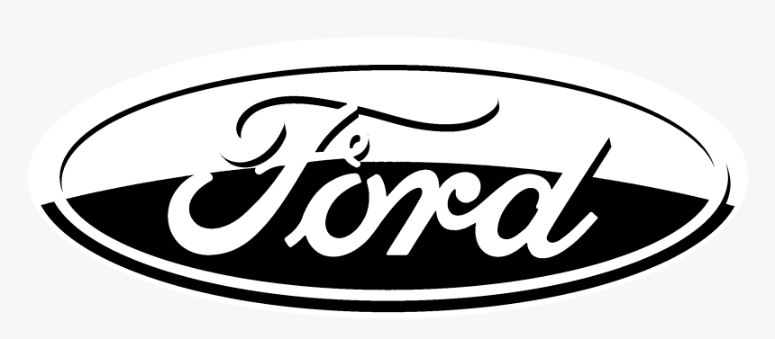 Ford Logo Black And White, HD Png Download , Transparent Png Image ...