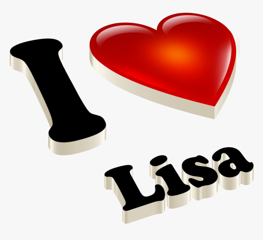 Lisa Heart Name Transparent Png, Png Download , Transparent Png Image ...