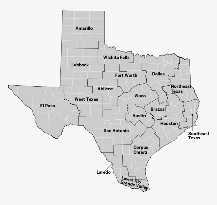 Texas Map, HD Png Download , Transparent Png Image - PNGitem
