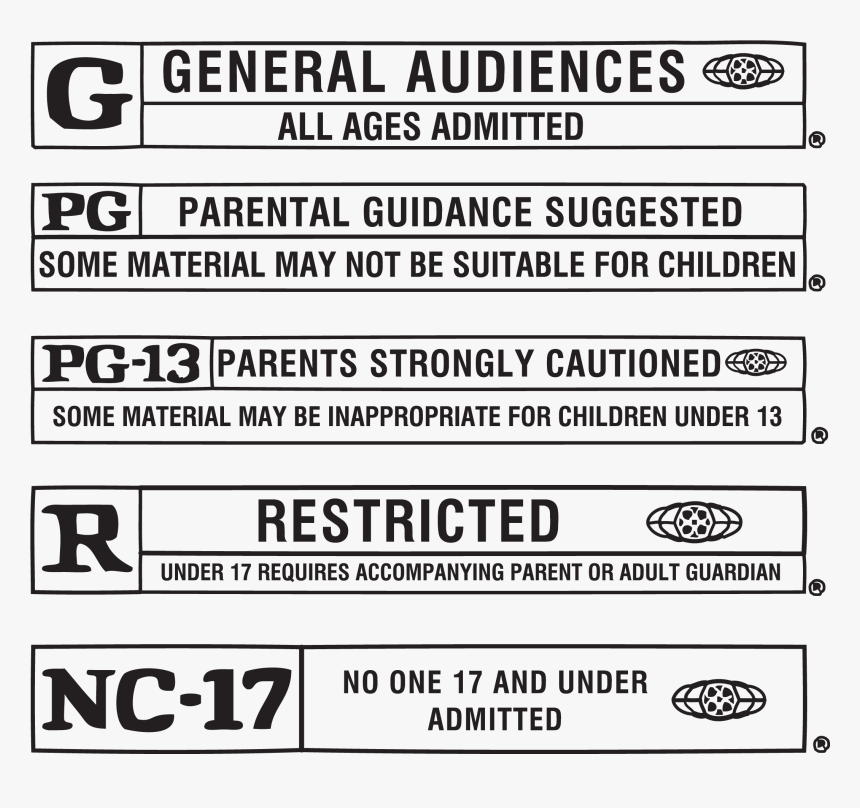 Movie Rating Symbols Png, Transparent Png , Transparent Png Image - PNGitem