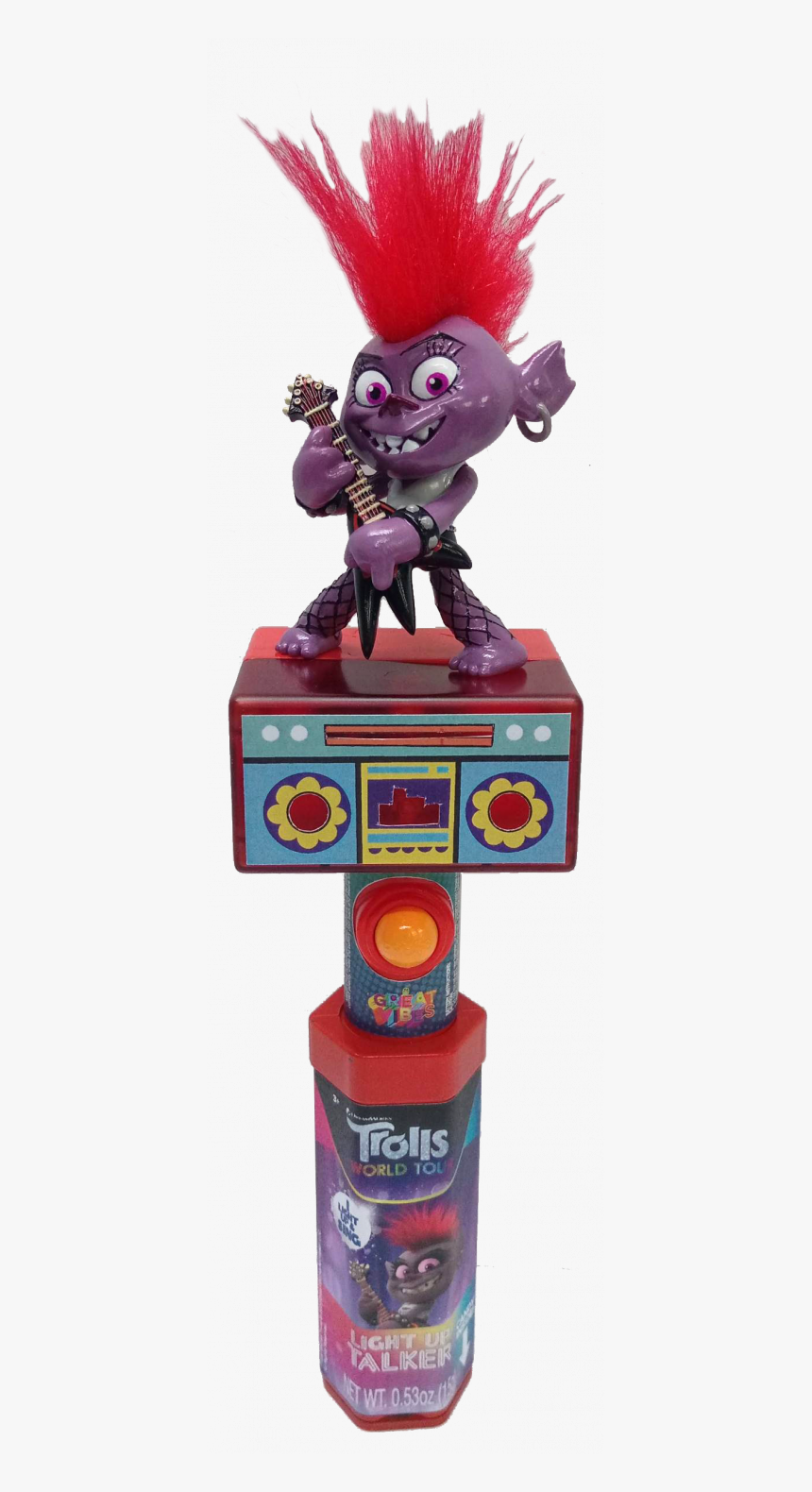 Dreamworks Trolls 2 Light & Sound Wand, HD Png Download , Transparent ...