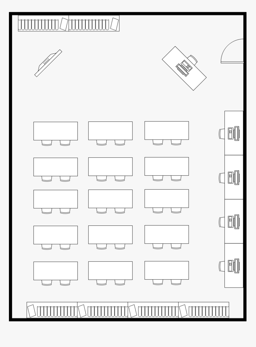 Classroom Seating Plan, HD Png Download , Transparent Png Image - PNGitem