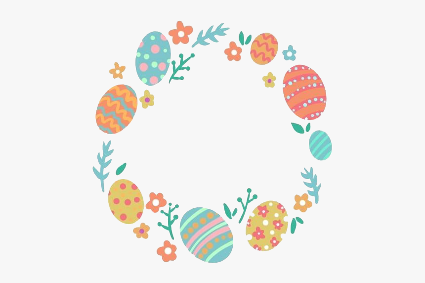 Easter Eggs Border Png Pic, Transparent Png , Transparent Png Image ...