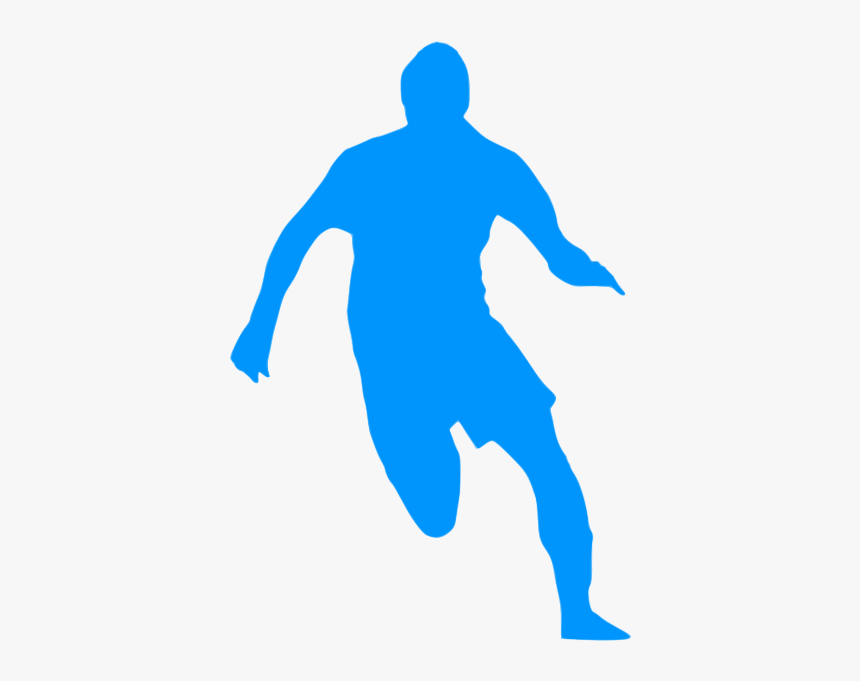 Blue Football Player Image, HD Png Download , Transparent Png Image ...