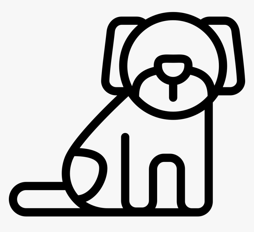 Sitting Dog, HD Png Download , Transparent Png Image - PNGitem