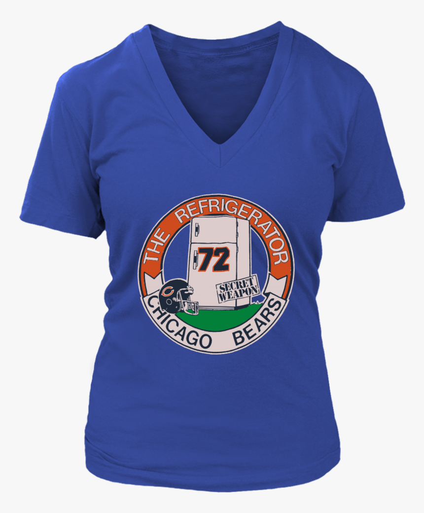 Vintage 1980s Chicago Bears Refrigerator Perry T-shirt, HD Png Download ...