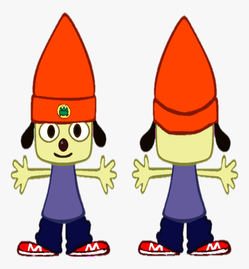 Parappa Front Back, HD Png Download , Transparent Png Image - PNGitem