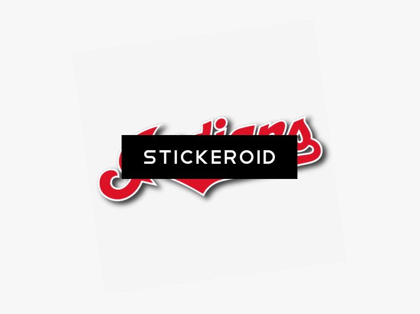 Cleveland Indians Text Logo, HD Png Download , Transparent Png Image ...