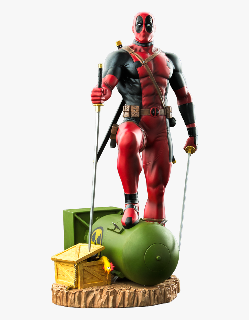Deadpool On Atom Bomb, HD Png Download , Transparent Png Image - PNGitem