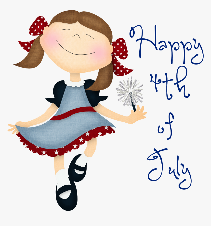 Happy 4th Of July Clipart , Png Download, Transparent Png , Transparent ...