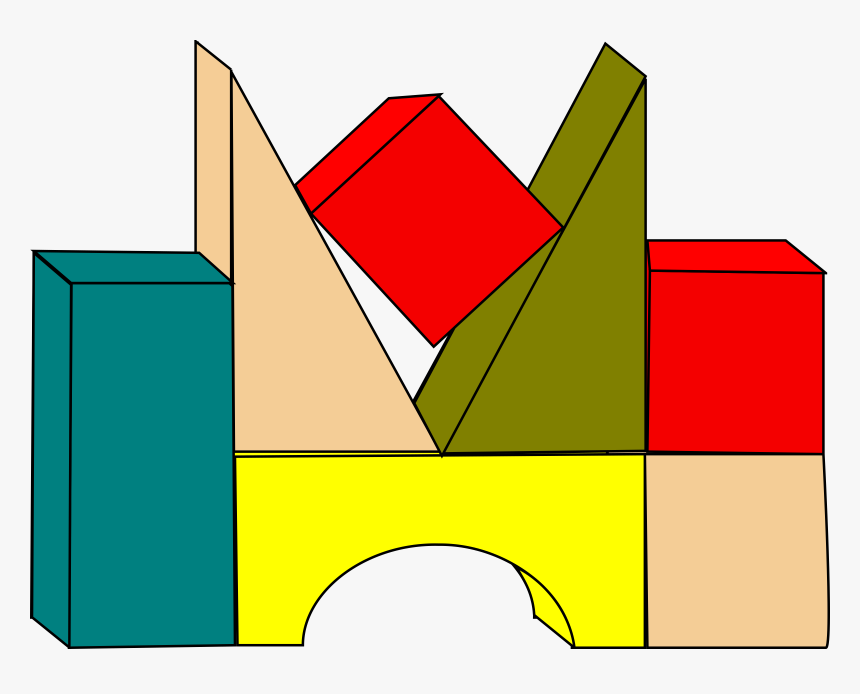 Building Blocks Clip Art Building Blocks, HD Png Download , Transparent ...