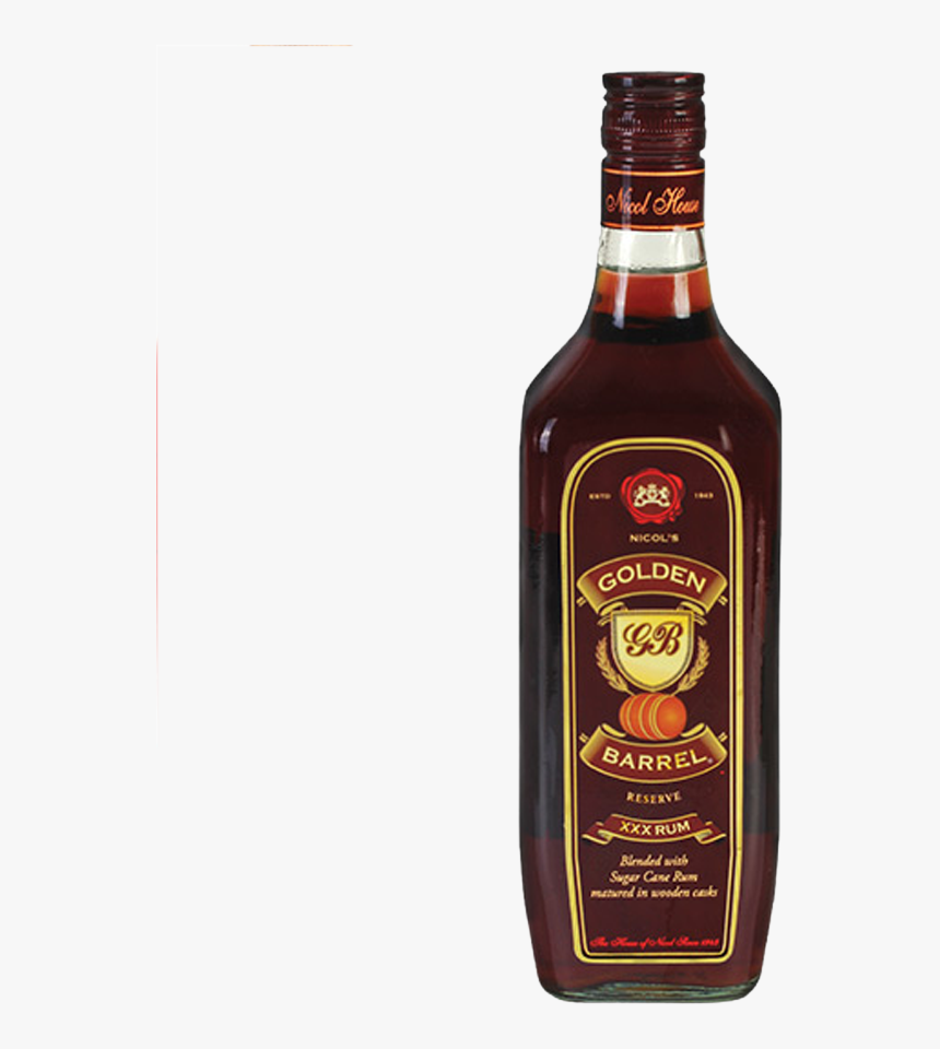 Golden Barrel 75cl Rum Pet Bottle, HD Png Download , Transparent Png ...