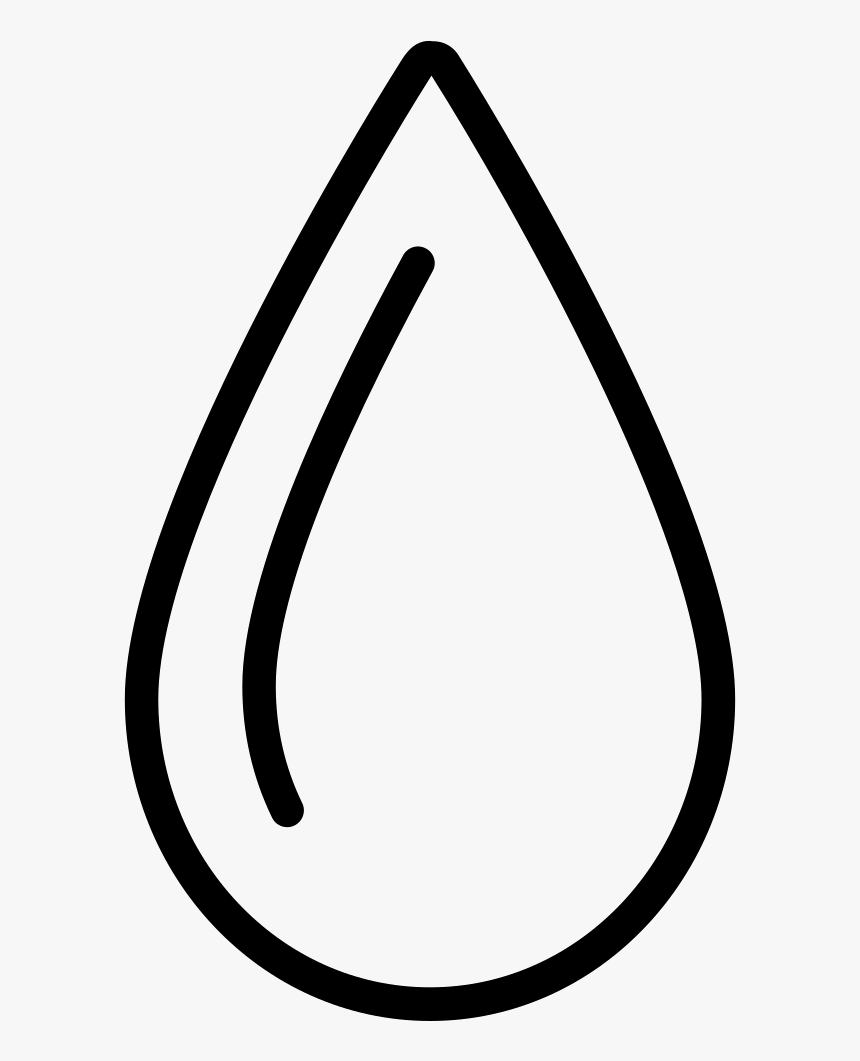 Oil Drop Outline, HD Png Download , Transparent Png Image - PNGitem