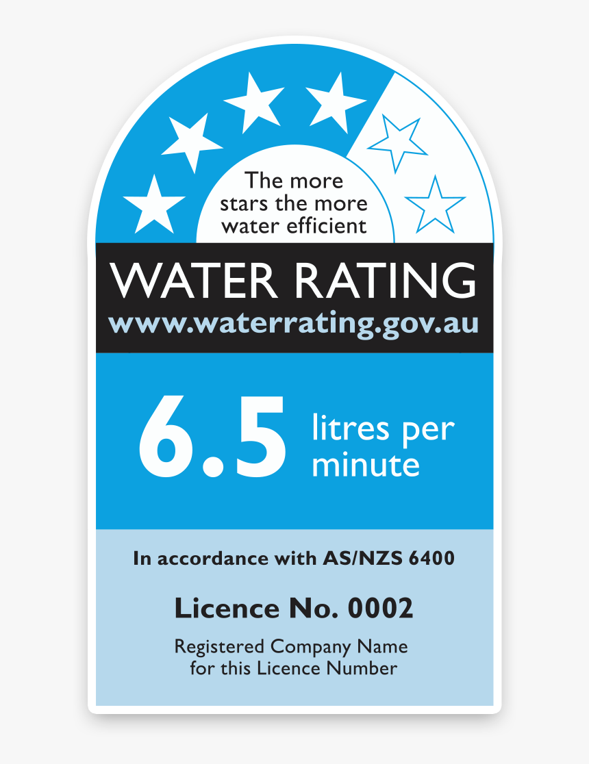 Water Rating Label, HD Png Download , Transparent Png Image - PNGitem