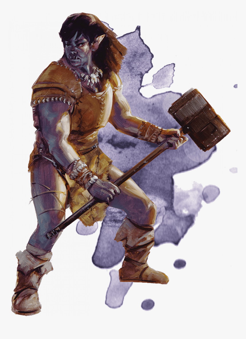 Half Orc Species In Forgotten Realms Our Version World, HD Png Download ...
