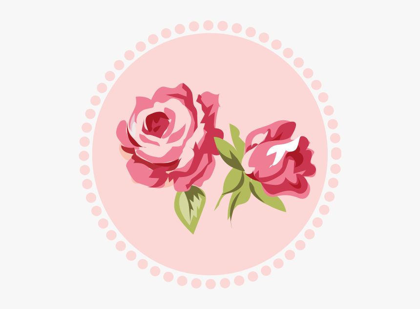 Shabby Chic Rose Clipart, HD Png Download , Transparent Png Image - PNGitem