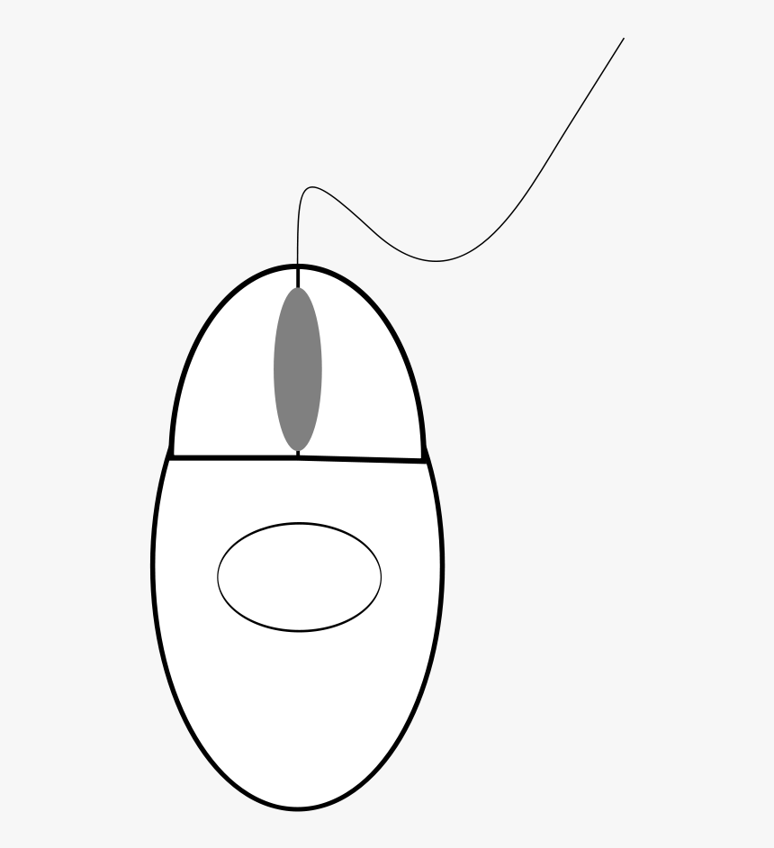 Wired Mouse Svg Clip Arts - Circle, HD Png Download , Transparent Png ...
