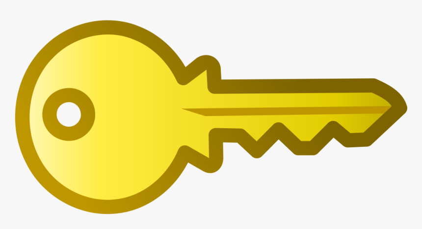 Size Icon Key - Icon Gold Key Png, Transparent Png , Transparent Png ...