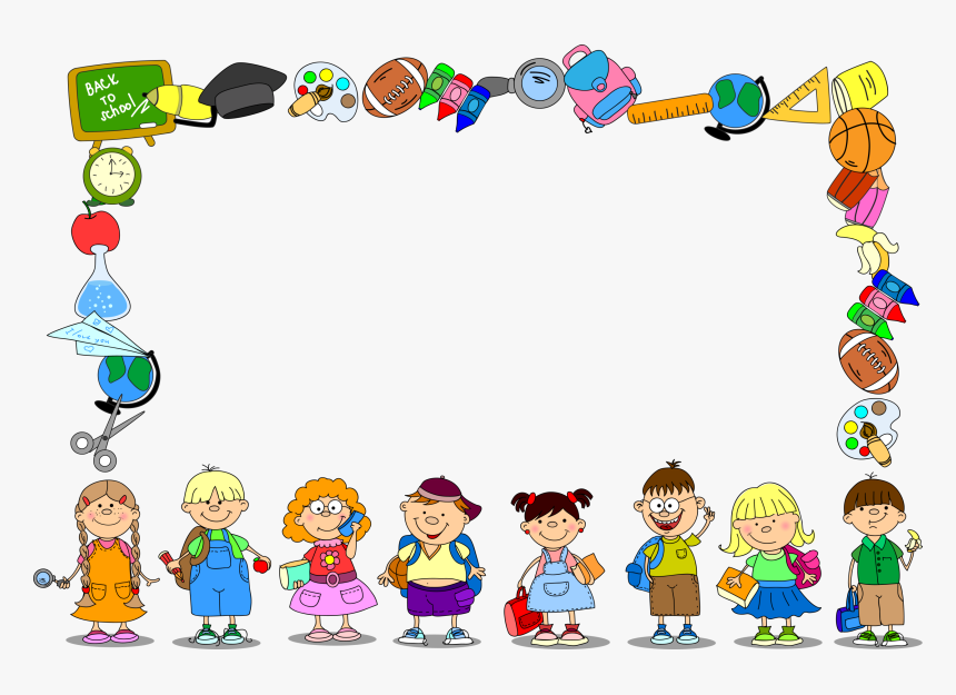 Picture Frames Transprent Png - School Background Border Design ...