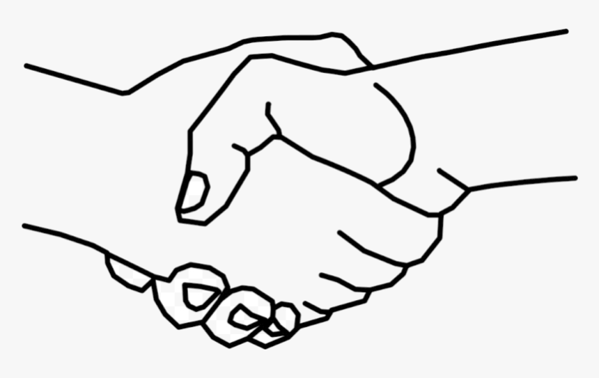 Hand Logo Clipart Shake Hands Shaking Drawing Free - Kansas Nebraska ...