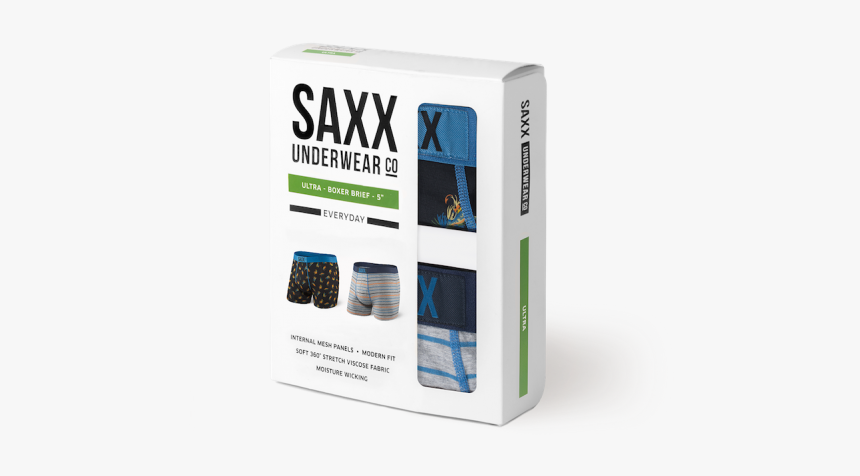 Saxx Ultra Boxer Gone Fishing 2 Pack - Gadget, HD Png Download ...