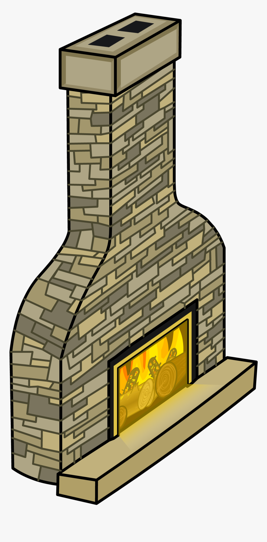 Cozy Fireplace Sprite - Hearth, HD Png Download , Transparent Png Image ...
