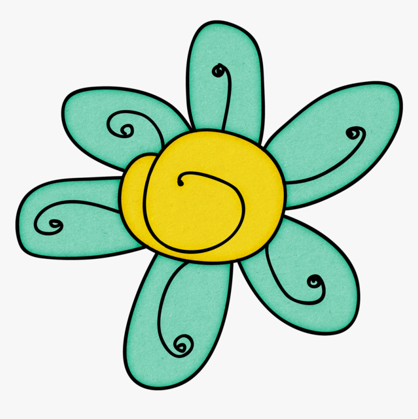 Clipart Flower Doodles, HD Png Download , Transparent Png Image - PNGitem