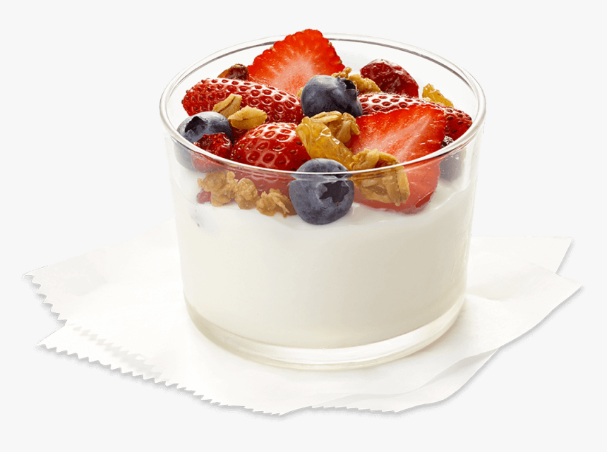 Greek Yogurt Parfait W/ Granola Src Https - Yogurt Parfait White ...