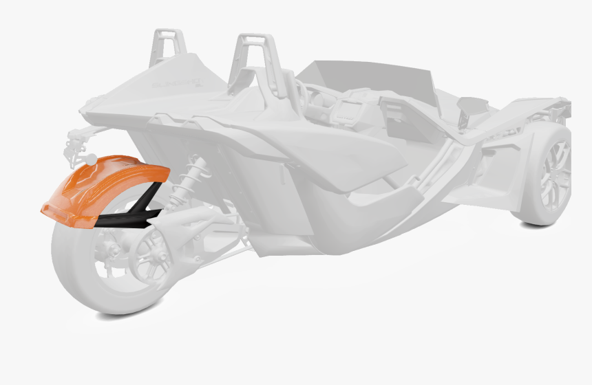 305mm Rear Fender - 2019 Polaris Slingshot Sl, HD Png Download ...