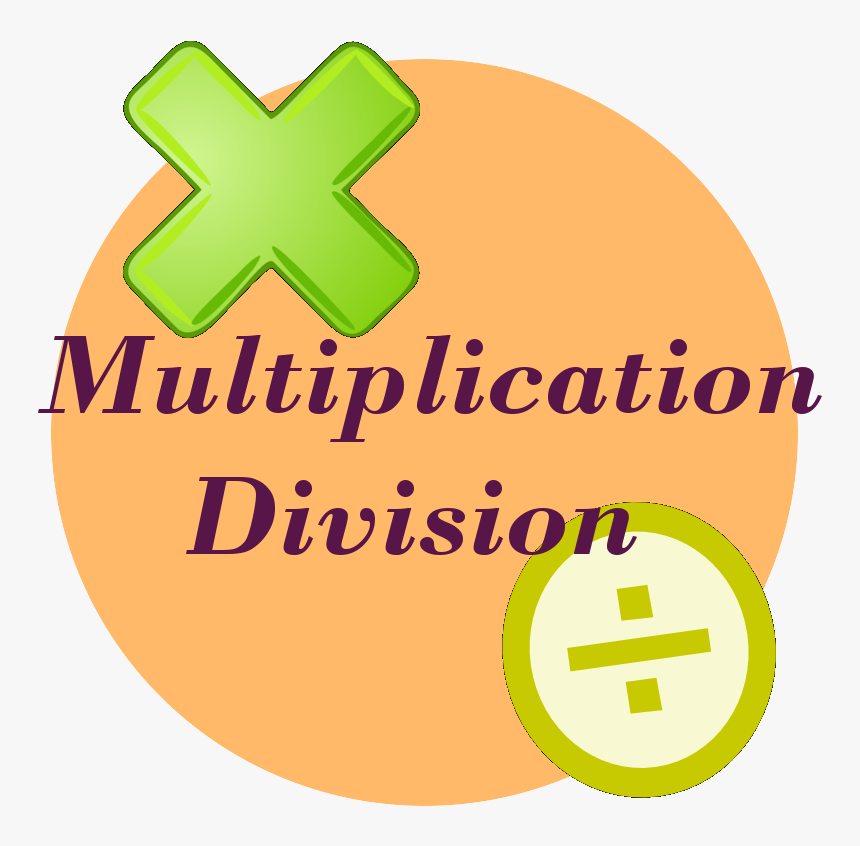 Multiplication And Division Clip Art