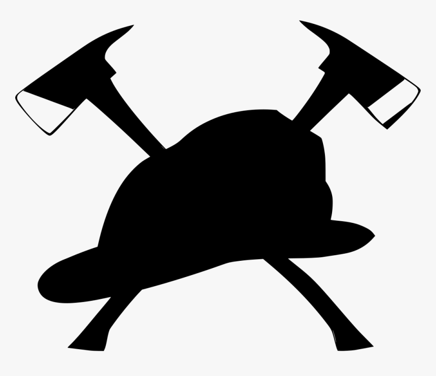 Transparent Firefighter Silhouette Png - Fireman's Hat Svg, Png ...