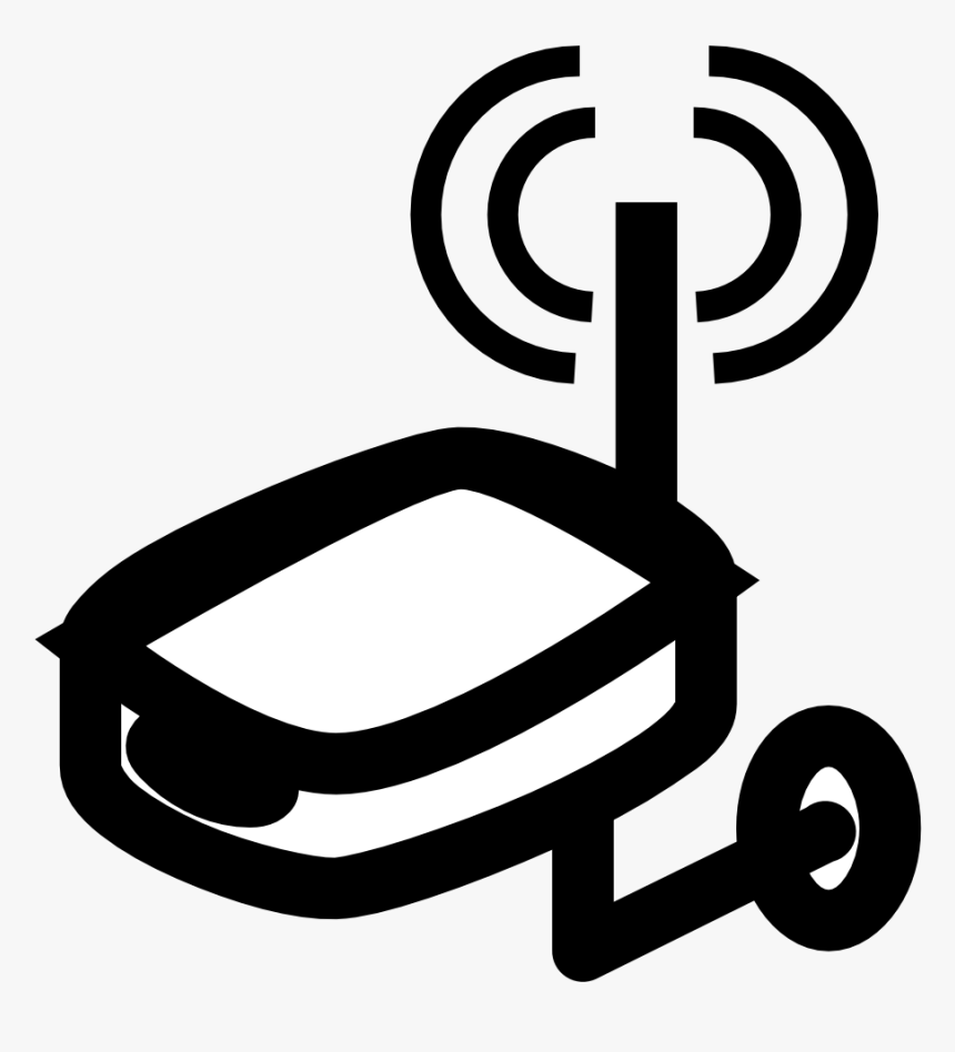 Camera Black And White - Motion Sensor Clip Art, HD Png Download ...