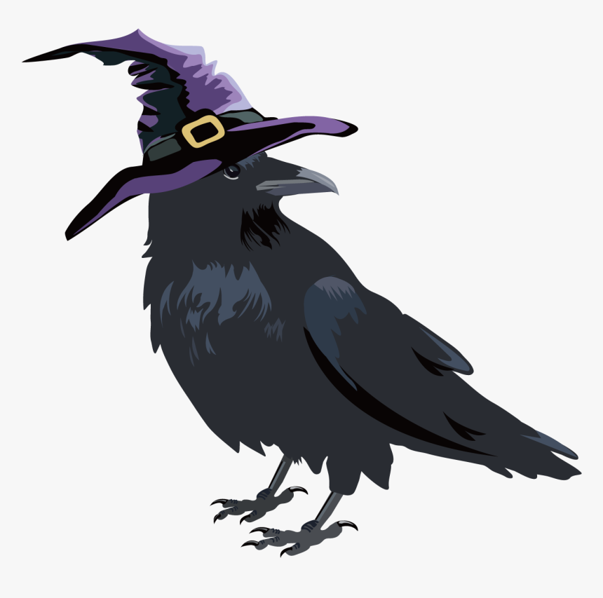 Transparent Cute Crow Clipart - Halloween Crows, HD Png Download ...