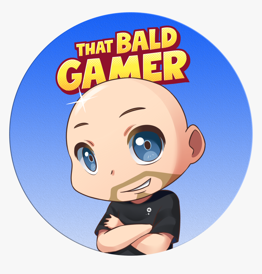 Bald Gamer , Png Download, Transparent Png , Transparent Png Image ...