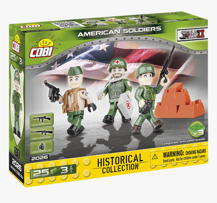 Cobi American Soldiers Class, HD Png Download , Transparent Png Image ...
