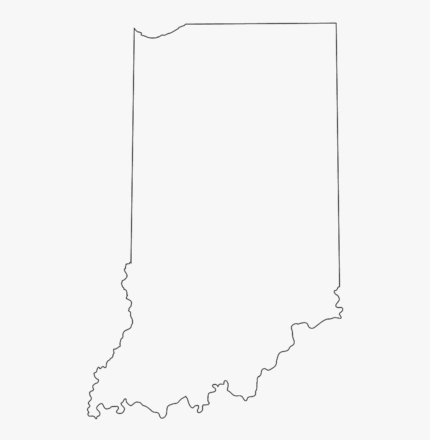 Indiana Outline Png, Transparent Png , Transparent Png Image - PNGitem