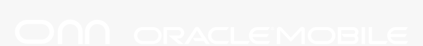 Oracle Mobile Logo Black And White, HD Png Download , Transparent Png ...