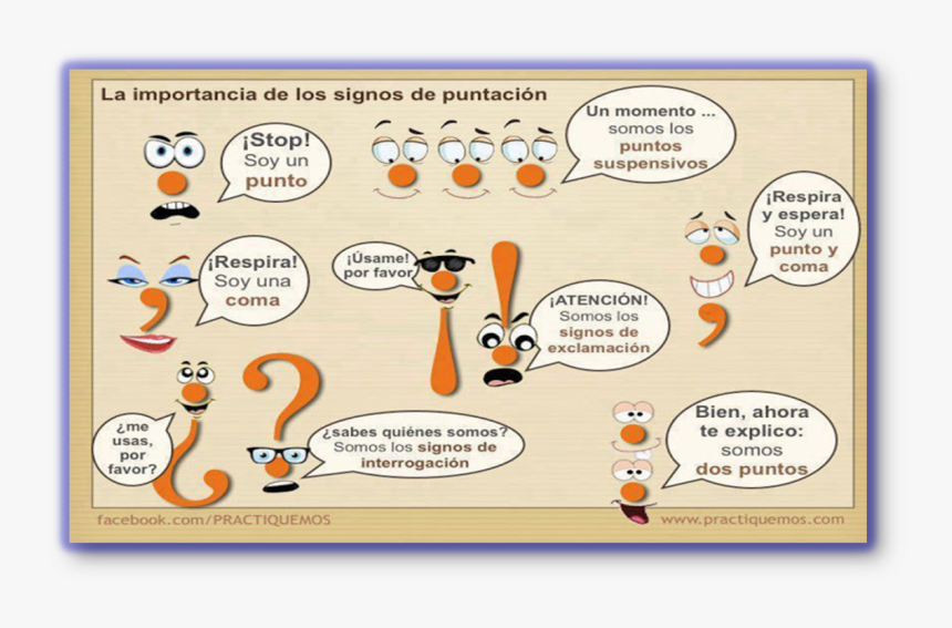 Signos De Puntuación, HD Png Download , Transparent Png Image - PNGitem