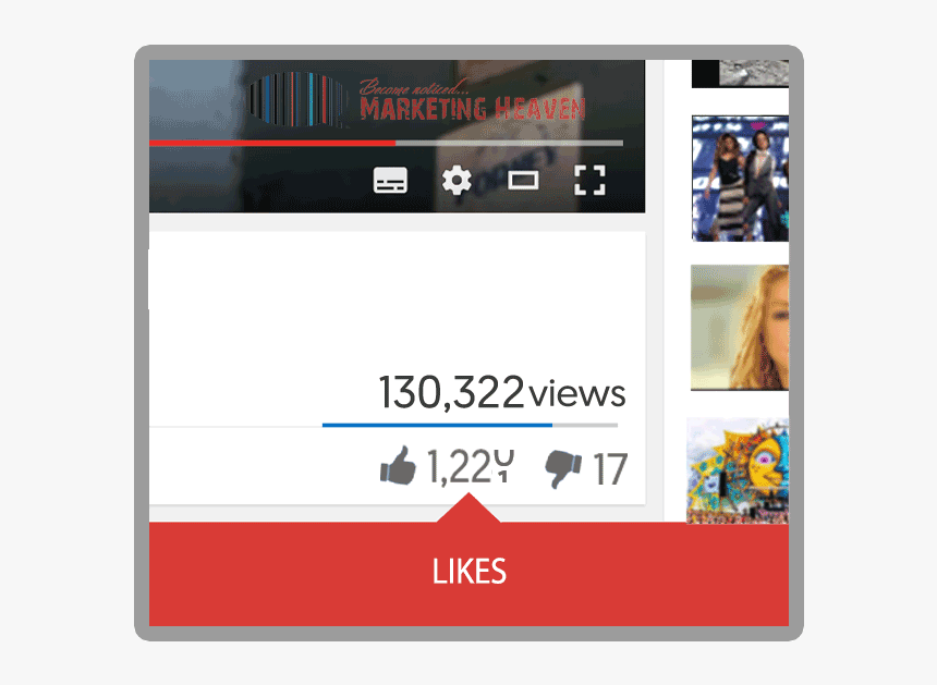 Youtube-views, HD Png Download , Transparent Png Image - PNGitem