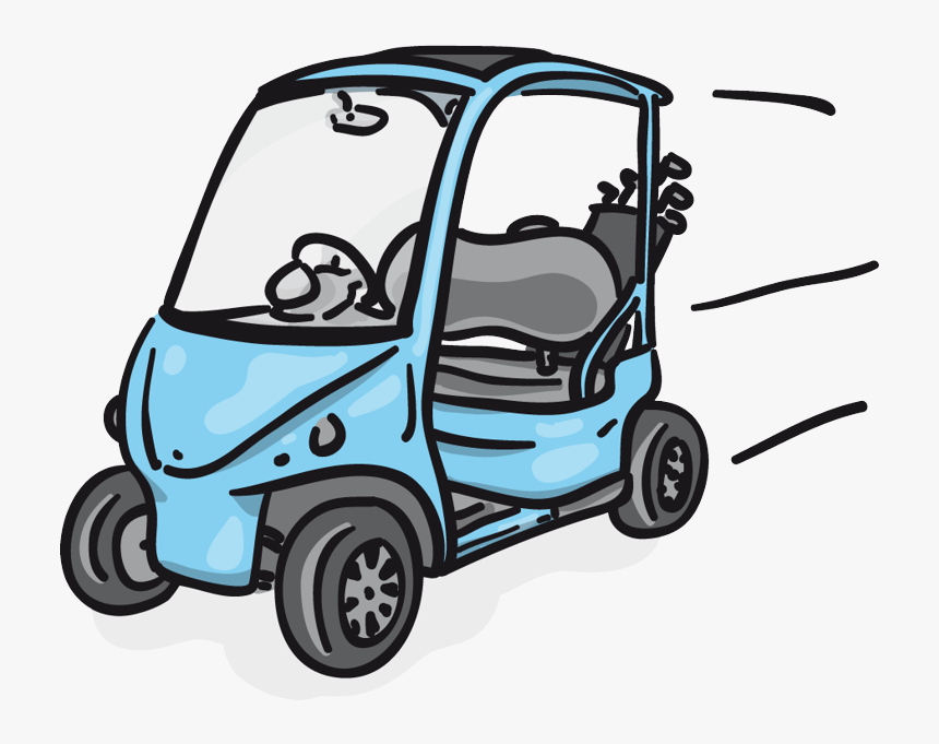 Golf Car Clipart Vector Royalty Free Blackforxx, HD Png Download ...