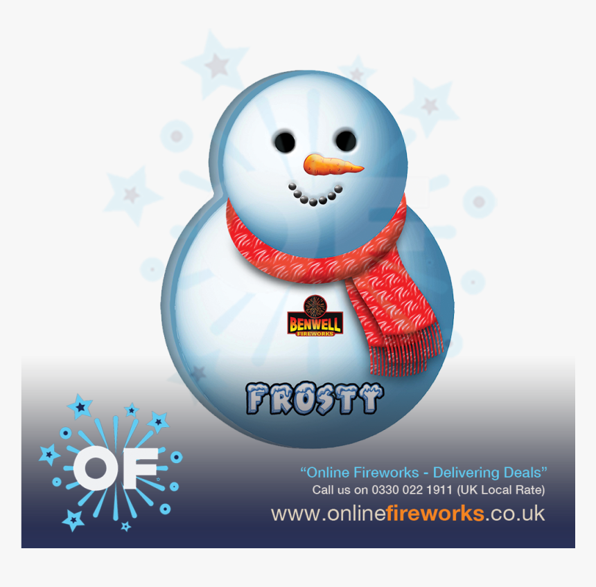 Frosty By Benwell Fireworks From Online Fireworks, HD Png Download ...