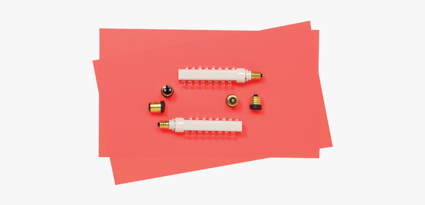 Red Exit Sign Led Retrofit Kit W/bases, Pkg/2, HD Png Download ...