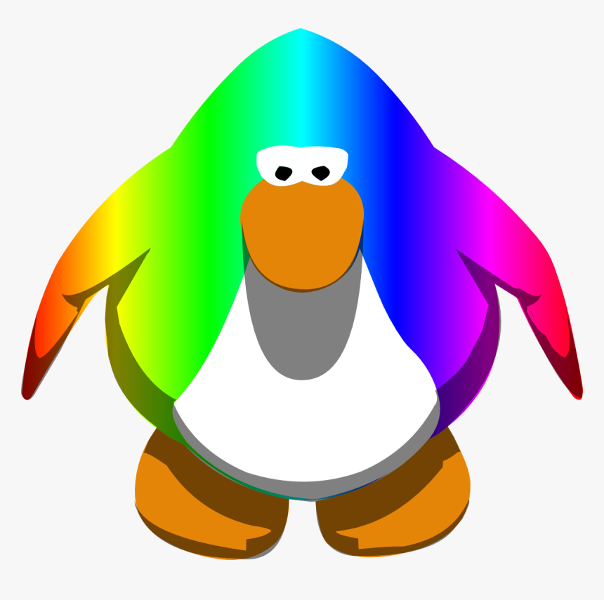 Fanart Rainbow Penguin P-p Sprites, HD Png Download , Transparent Png ...