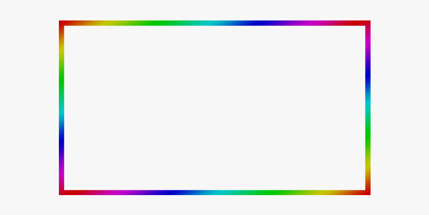 Rainbow Webcam Overlay, HD Png Download , Transparent Png Image - PNGitem