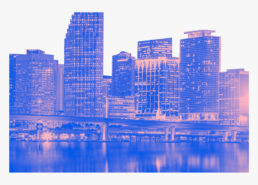 Miami Skyline Png, Transparent Png , Transparent Png Image - PNGitem