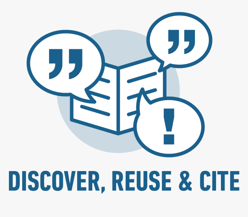 Uct Rdm Icon 04 Discover Reuse Cite, HD Png Download , Transparent Png ...