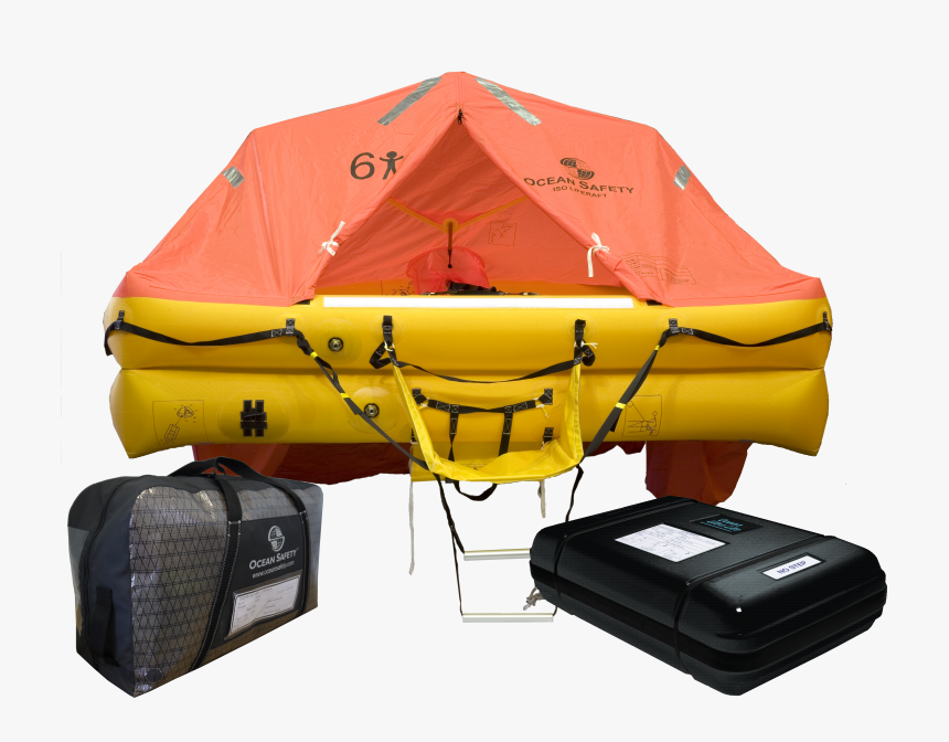 Raf03xx Raf04xx Ocean Ultralite 6 Man Front Inflated, HD Png Download ...